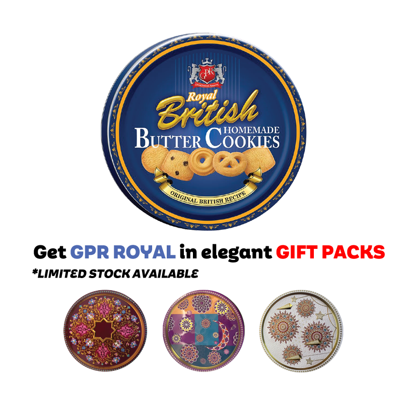 GPR ROYAL British Butter Cookies - 340g – MAZA
