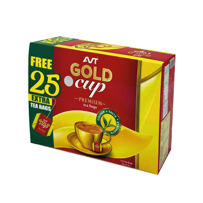 AVT GOLD CUP Tea - 100 Teabags – MAZA