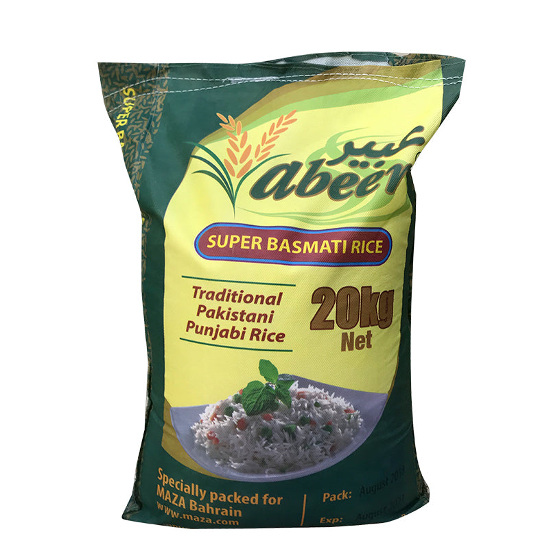 ABEER Basmati Rice 20Kg – MAZA