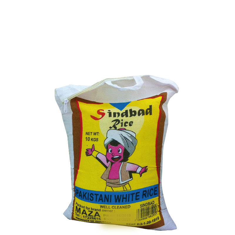 SINDBAD Pakistani Rice 10Kg – MAZA
