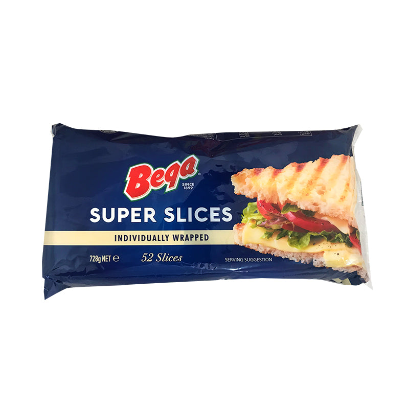BEGA Super Slice Cheese 728g – MAZA