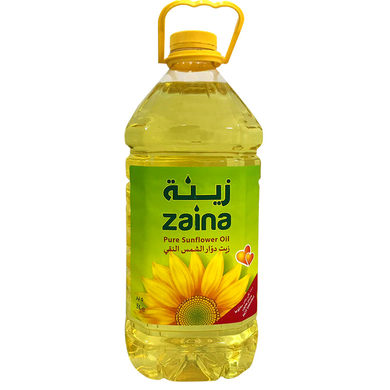 ZAINA Sunflower Oil 5Ltr – MAZA