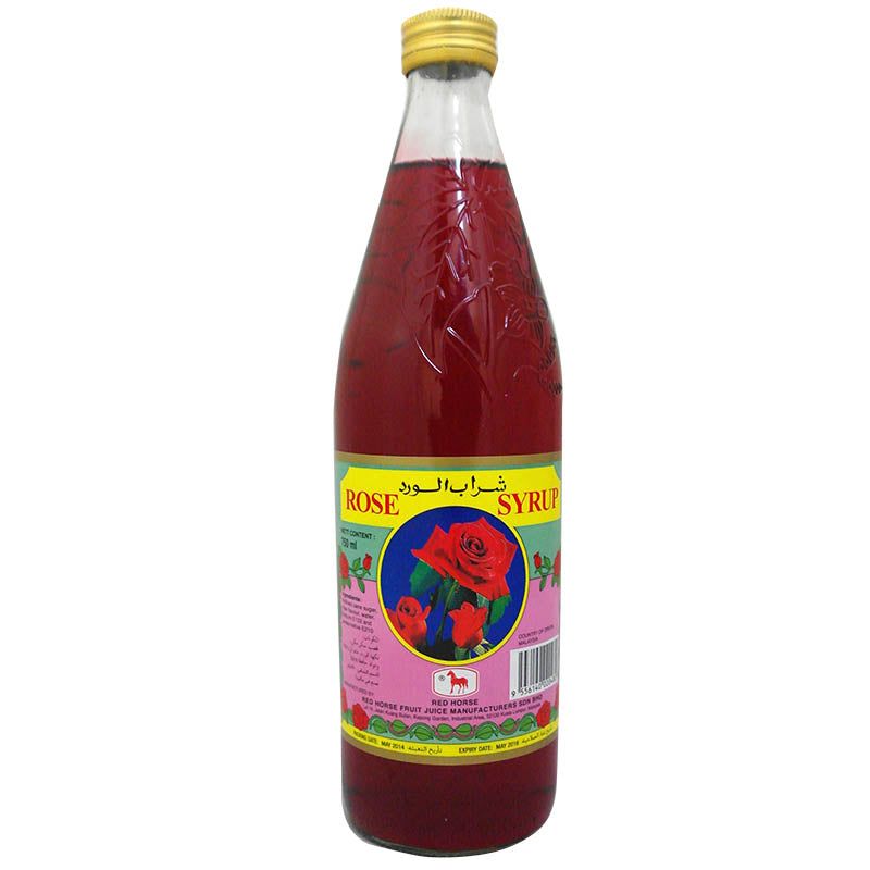 RED HORSE Rose Syrup - 750ml – MAZA